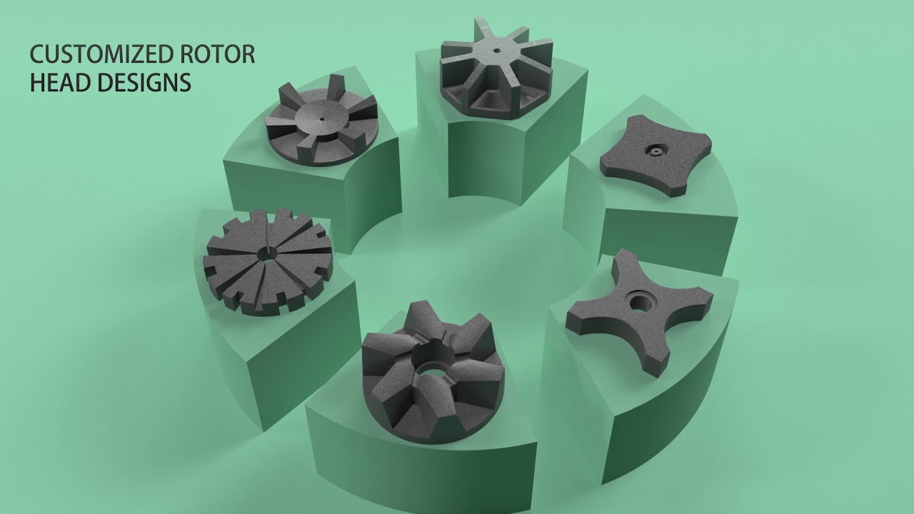 Morgan MMS Advance Degassing Rotor - YouTube