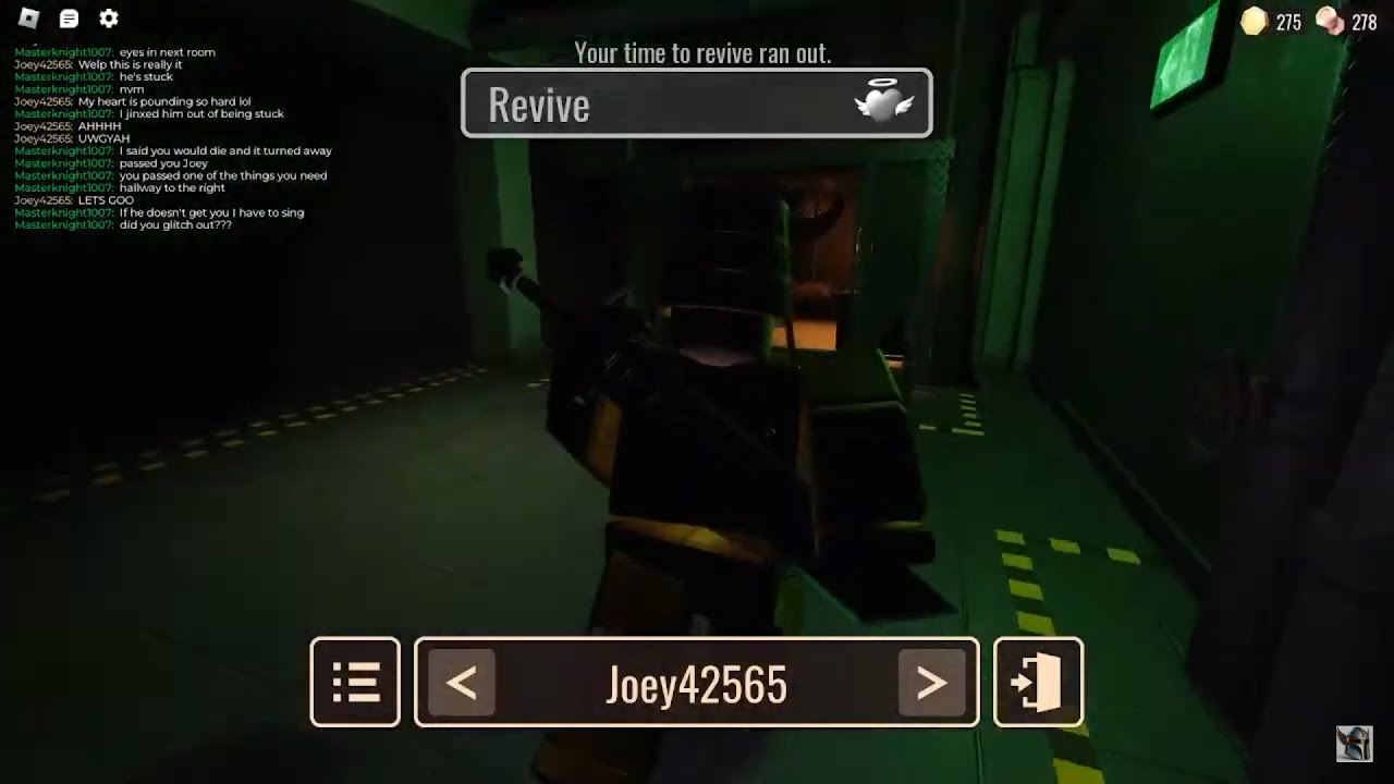 Doors but if Joey makes it to the end, I sing.... Joey please die Joey ...