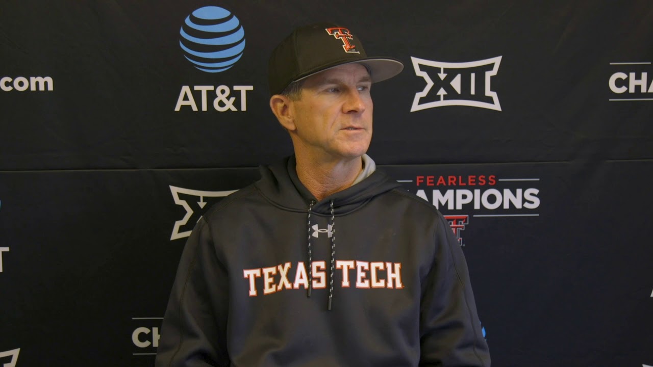 Texas Tech Baseball vs. UNLV: Postgame Presser (W, 11-3) | 3.4.2020 ...