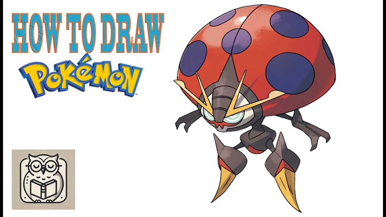 How to draw POKEMON Orbeetle step by step - YouTube