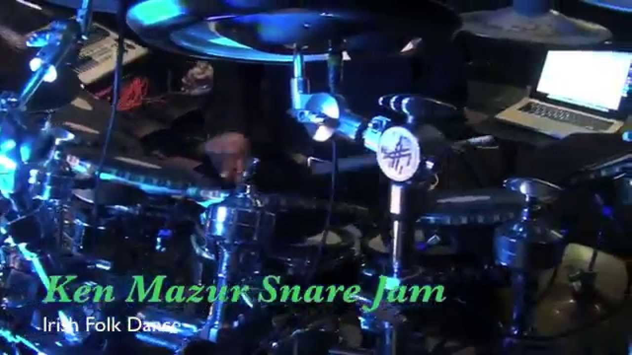 Ken Mazur Drummer & DJ Snare Jam - YouTube