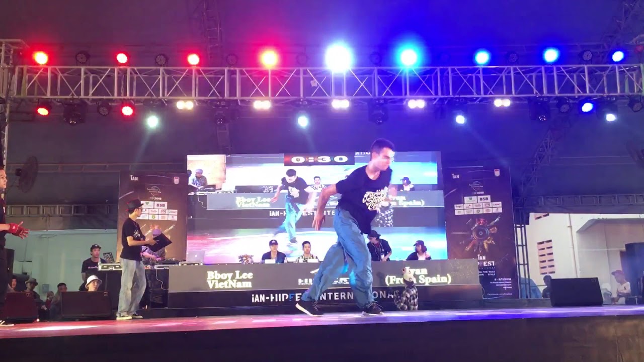 Hipfest international 2018 | bboy 1 vs1 | bboy lee va bboy ivan - YouTube