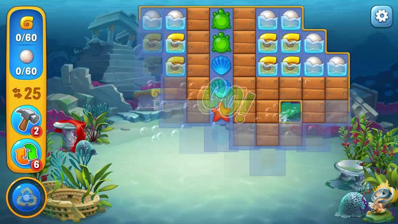Fishdom level 701 Gameplay (iOS Android) - YouTube