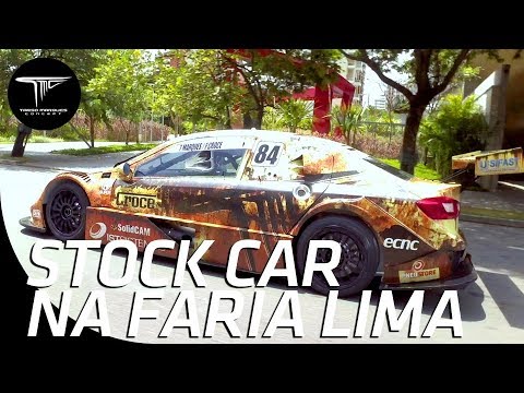 STOCK CAR NA FARIA LIMA - Tarso Marques Concept - YouTube