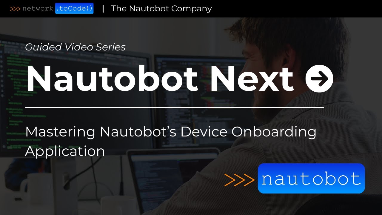 Nautobot Next: Guided Video Series - Device Onboarding - YouTube