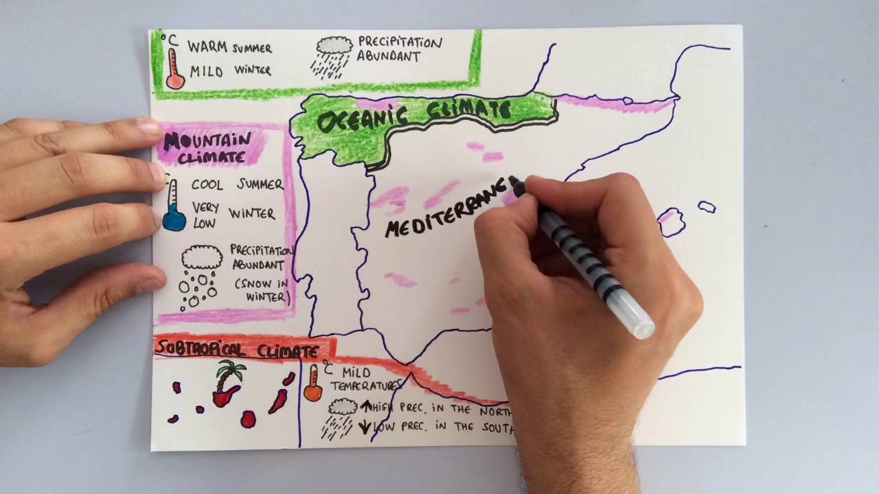 Climate Regions In Spain Climates Of Spain