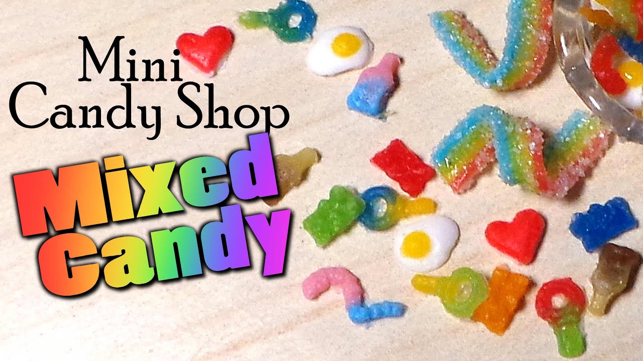 Mini Candy Shop; Mixed Candies - Pick N' Mix Polymer Clay Tutorial ...