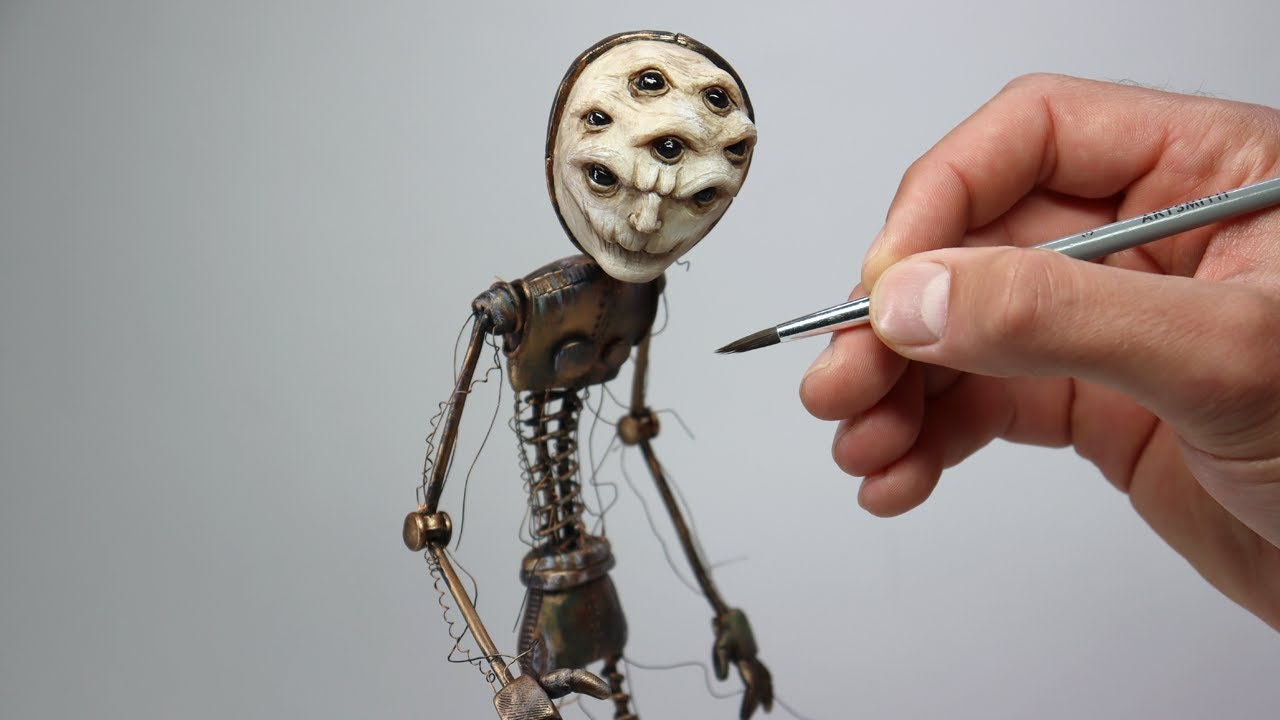 I Sculpted ADHD - Meet "Mangle" - YouTube