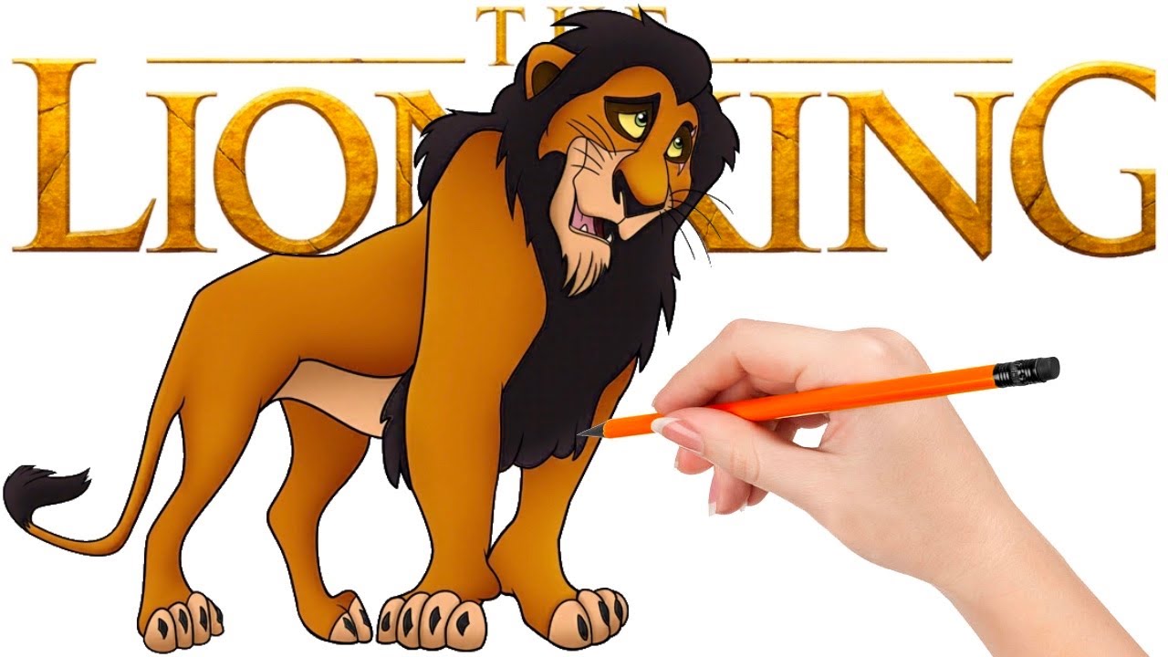 Simba And Scar Drawings