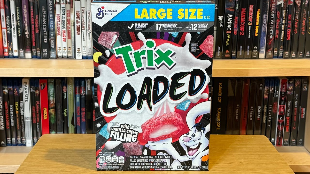 Tasting Trix Loaded Cereal - YouTube