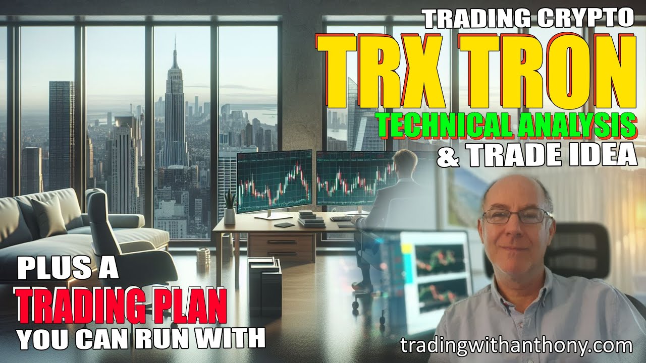 TRX Tron Techical Analysis & Trade Idea PLUS A Trading Plan You Can Run ...