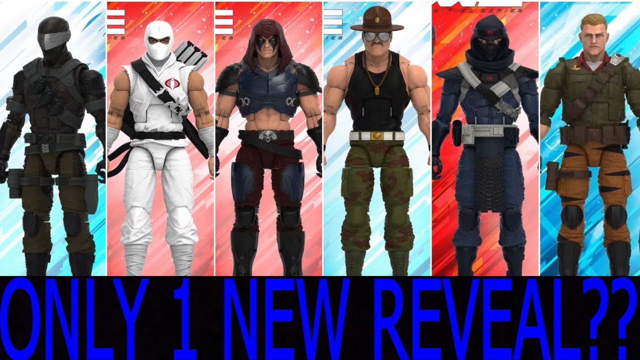 GI JOE LIVE ONLY 1 REVEAL SOME REPAINTS AND UPDATES TO FEB REVEALS ...