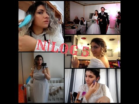 2 GÜN BENİMLE HAZIRLANIN 👌💄 👠| KANKAM EVLENDİ 😗 🙌(Türk-Türkmen düğünü)|  NİLOG 5