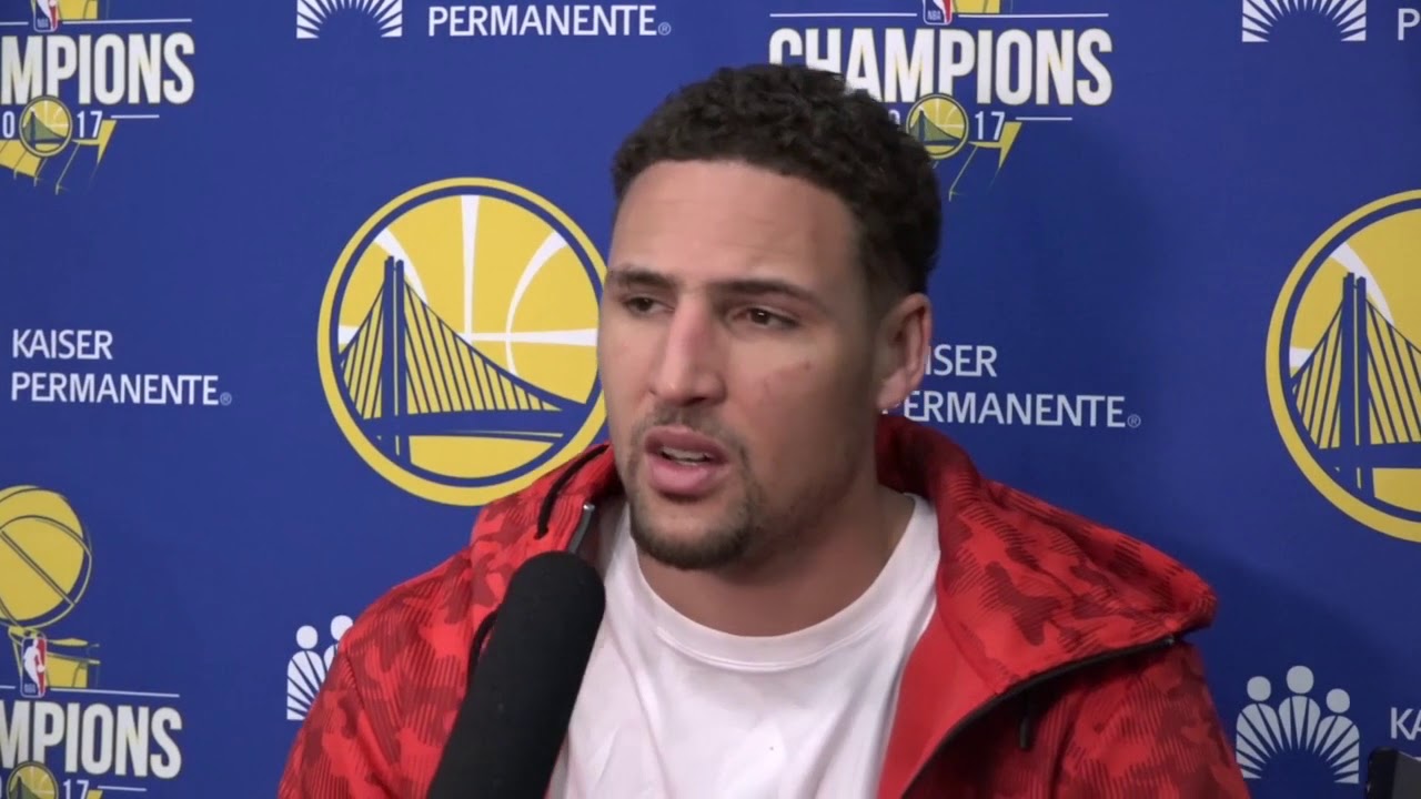 Klay Thompson Pregame Interview / GS Warriors vs LA Clippers - YouTube
