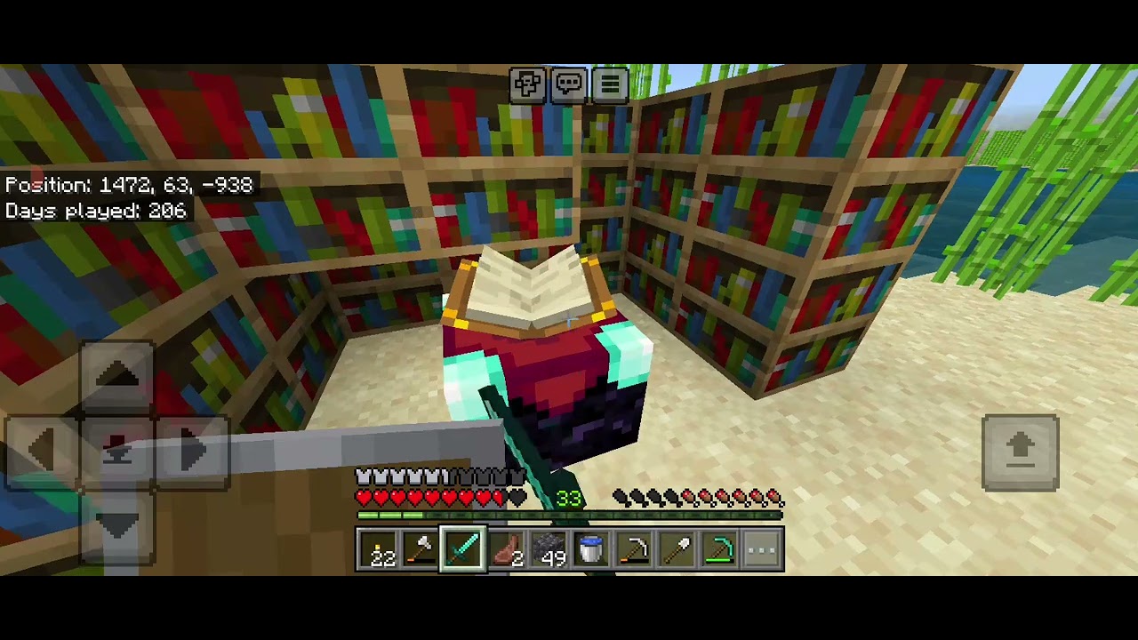 11 minecraft pe, run, enchant, exp - YouTube