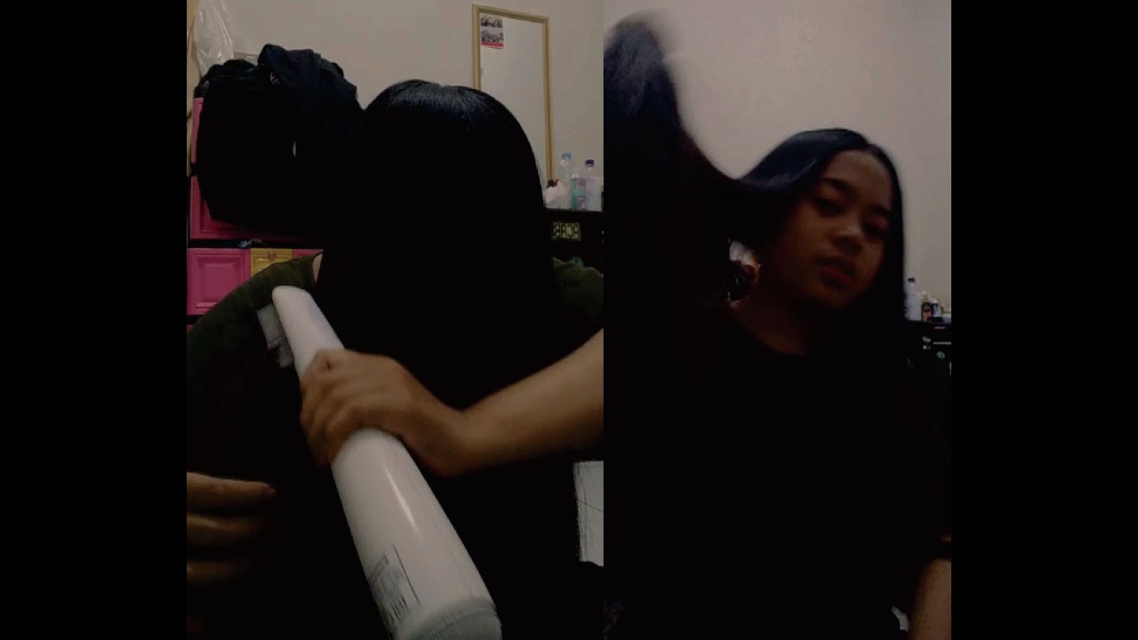 Part 1 - Chania Nanda Pratiwi comb classic length hair - YouTube