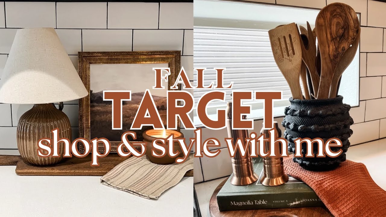 *NEW* TARGET FALL DECOR 2024 | FALL SHOP & DECORATE WITH ME - YouTube