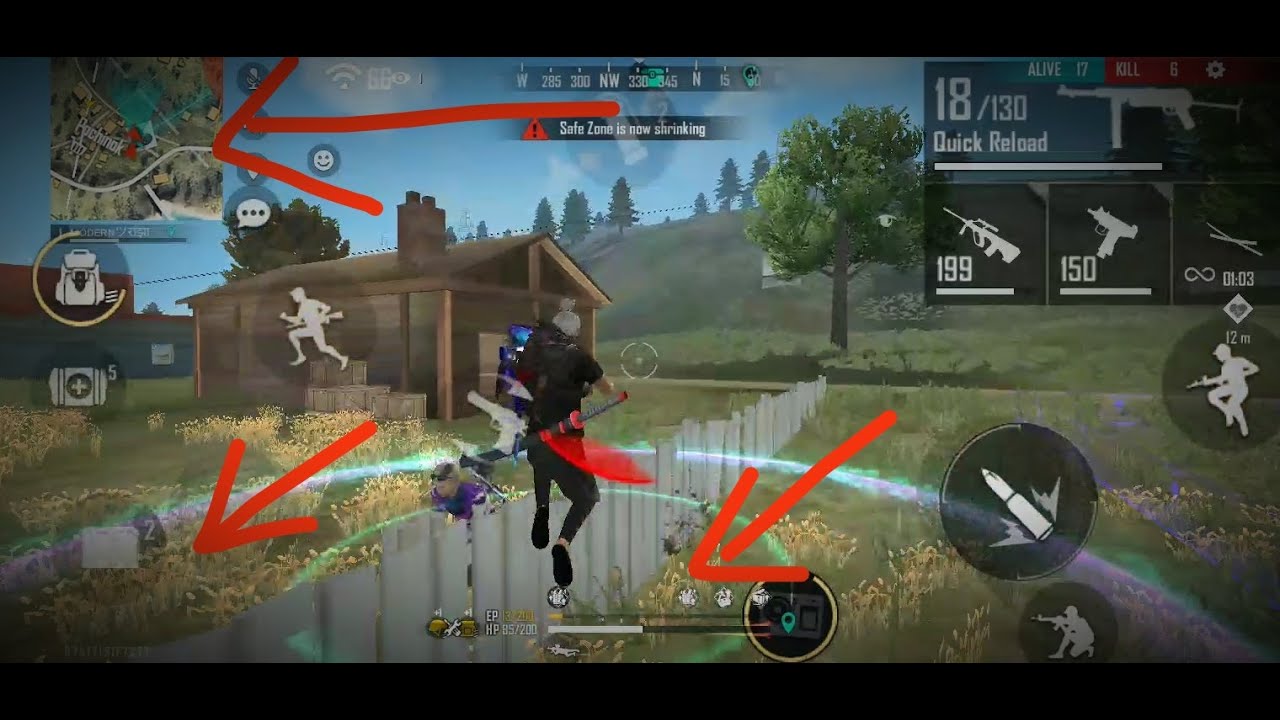 Free Fire Solo Vs Squad Full Gameplay [VETERAN FF]🔥 - YouTube