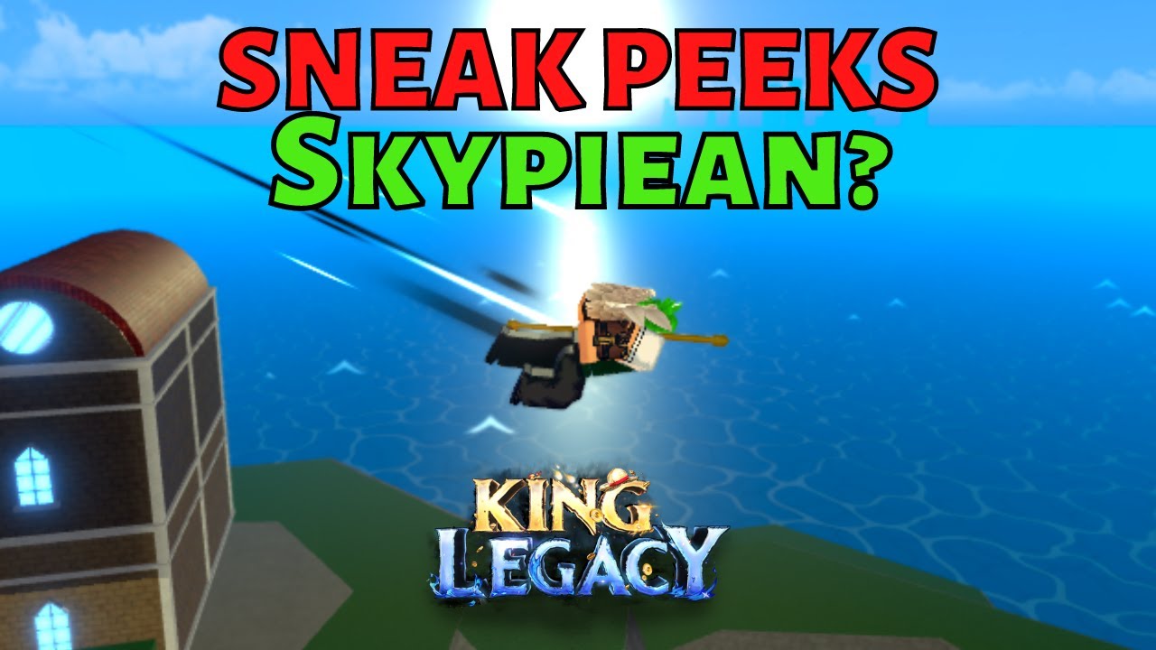 New Races👀Sneak Peeks | Roblox King Legacy Update 5.0.0 - YouTube