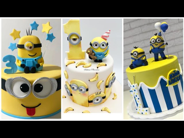 Minion Themed Cakes