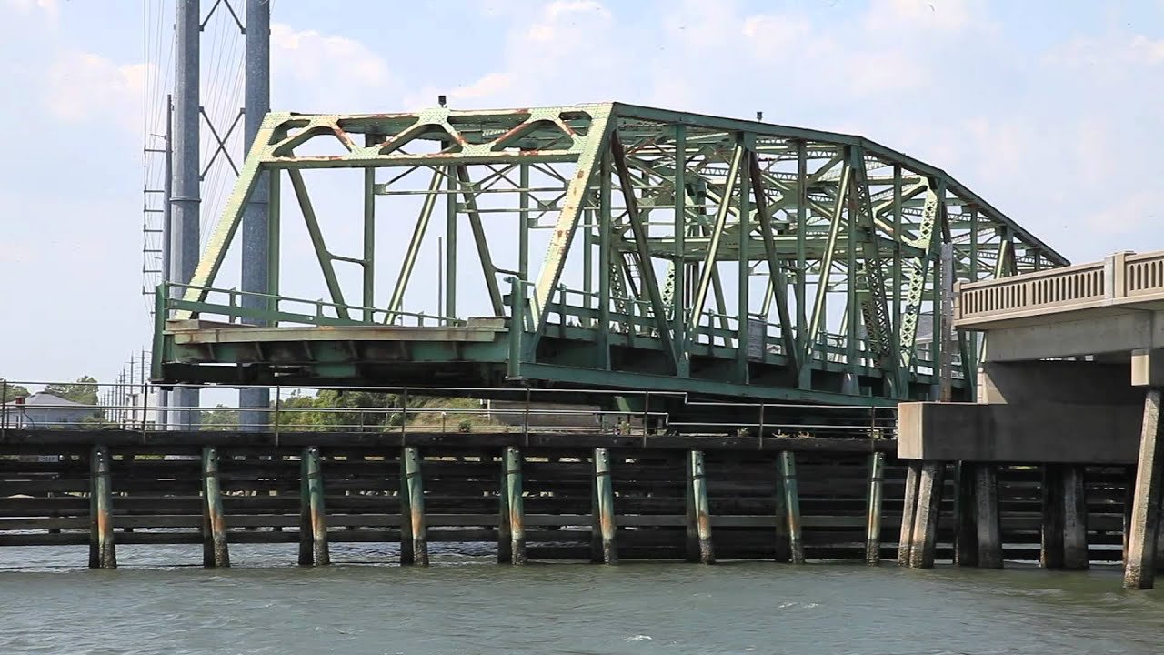 Surf City swing Bridge,Topsail Island ,North Carolina - YouTube