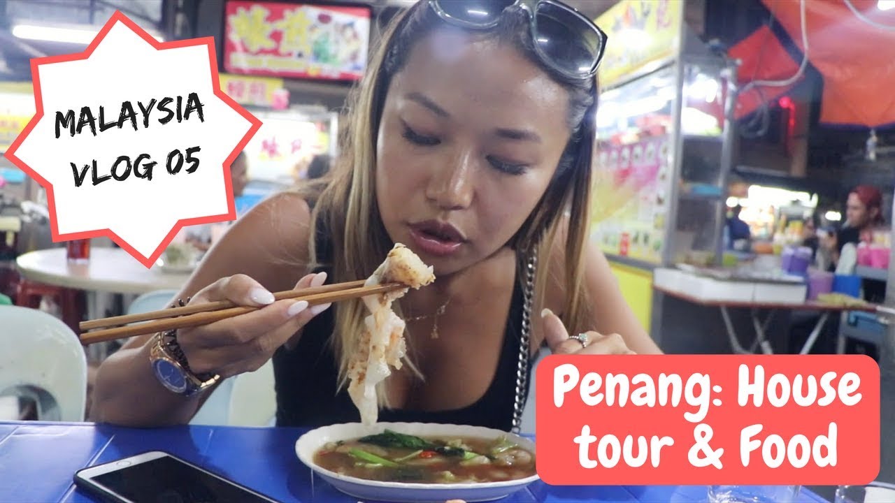 Penang house tour & Kimberley Street Food - YouTube