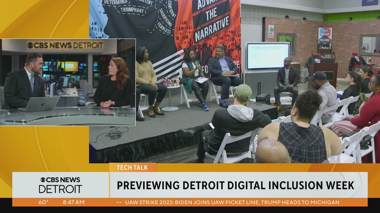 Tech Talk: Previewing Detroit Digital Inclusion Week - YouTube
