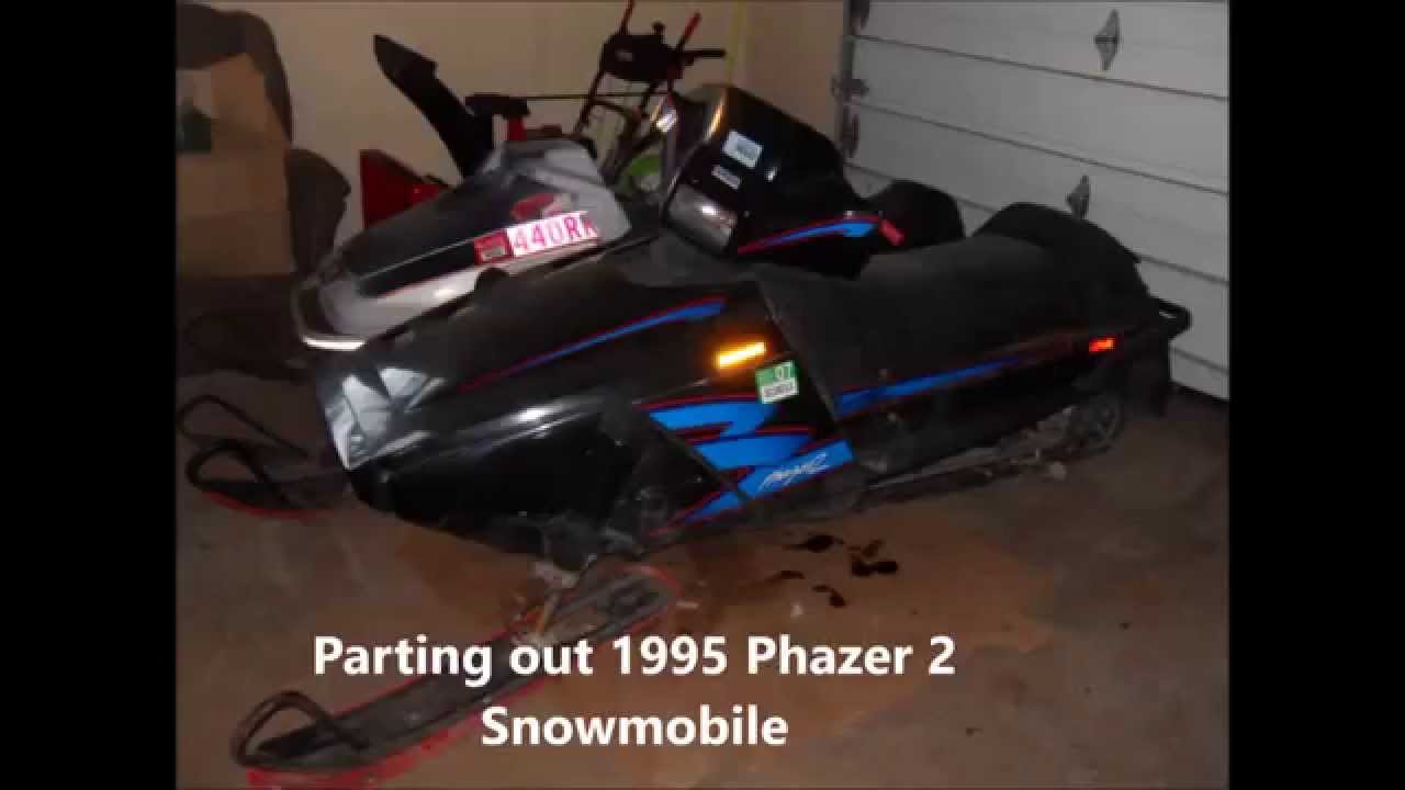 1995 Yamaha Phazer 2 Snowmobile - Parting Out - YouTube