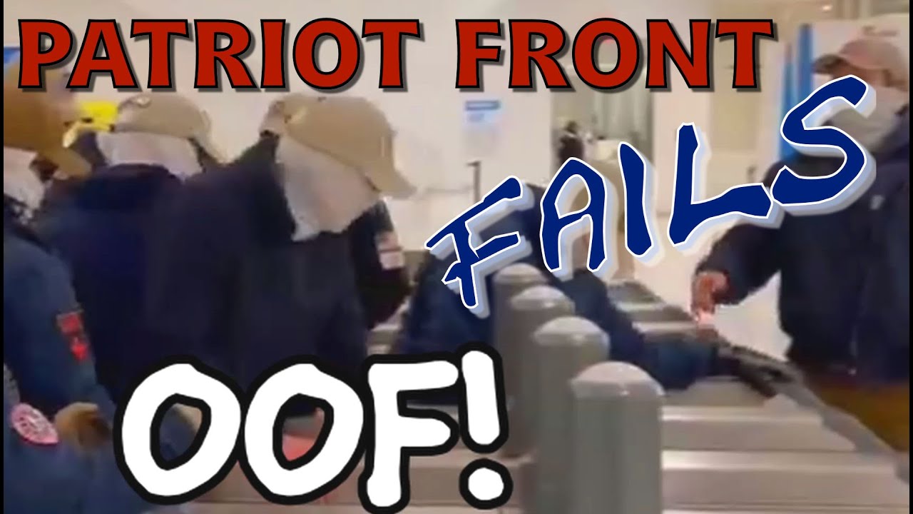 Hilarious Buffoons of Patriot Front - Fail to Pay for Train Ride - YouTube