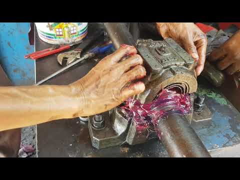 Cara Ganti Bearing Destoner Fan Palm Oil Mill - YouTube