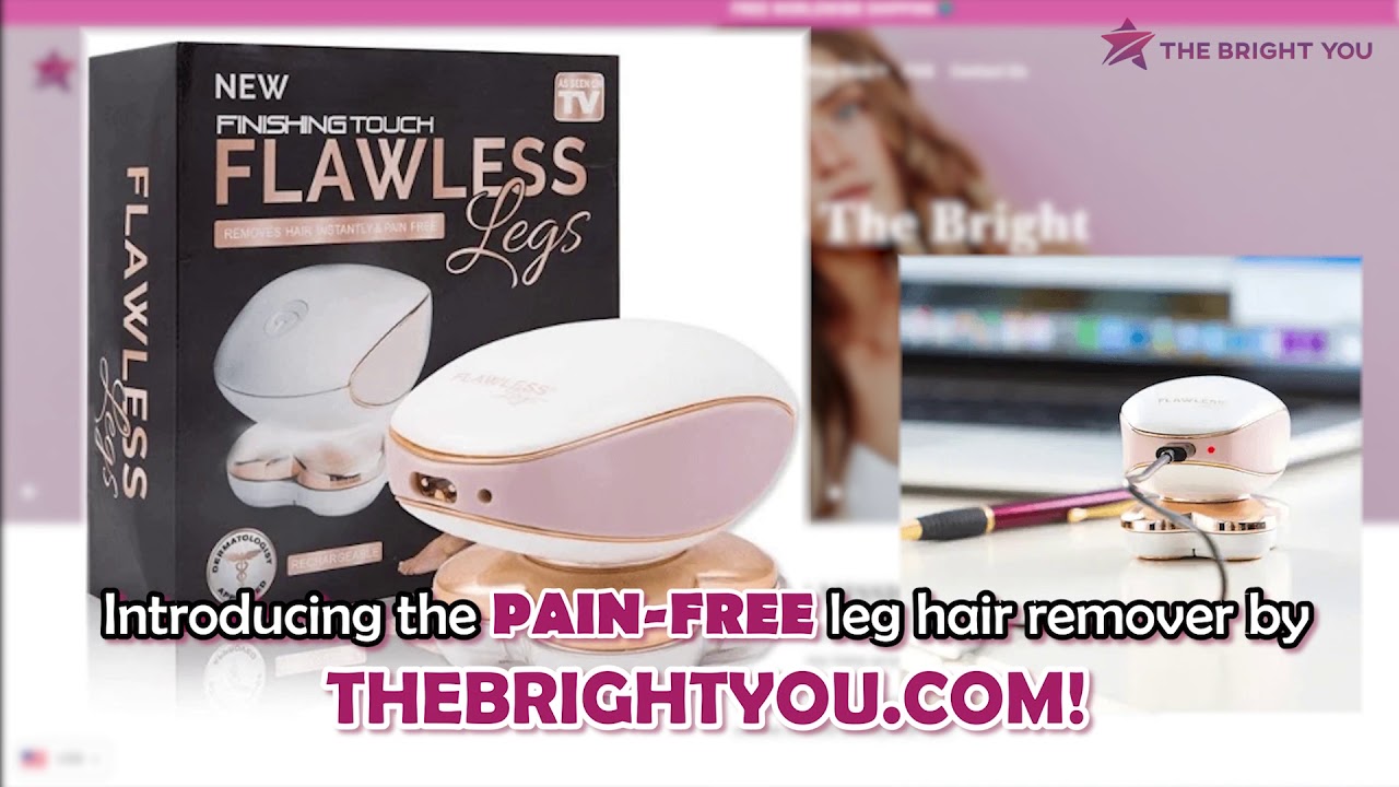 Flawless Legs Hair Remover Epilator - YouTube