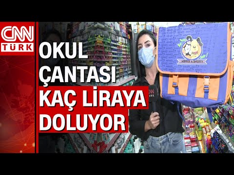 Günümüz Türkiye'sinde okul çantası kaç TL'ye doluyor? Kalem, defter, silgi maliyeti kaç para?