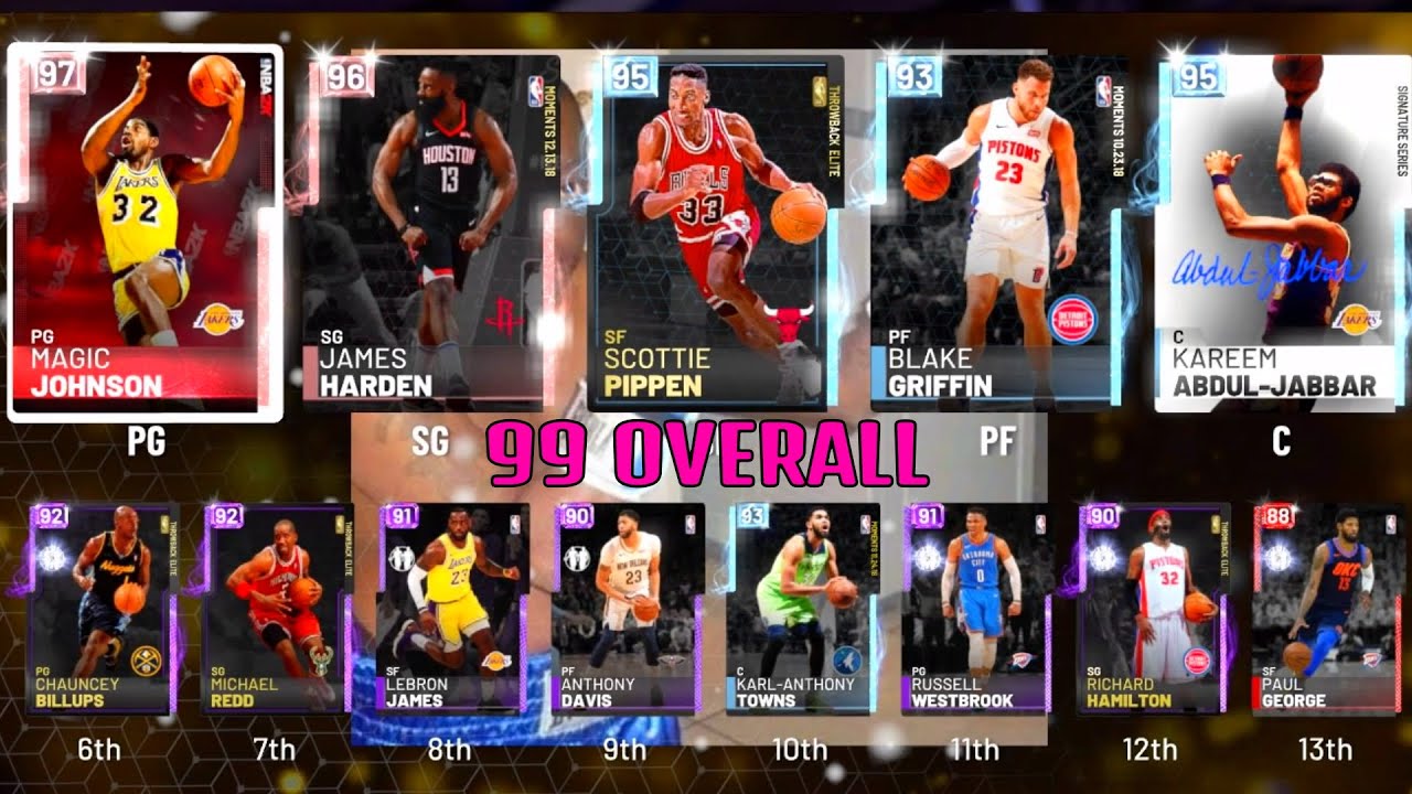 NBA 2k19 99 Overall Myteam Stream - YouTube