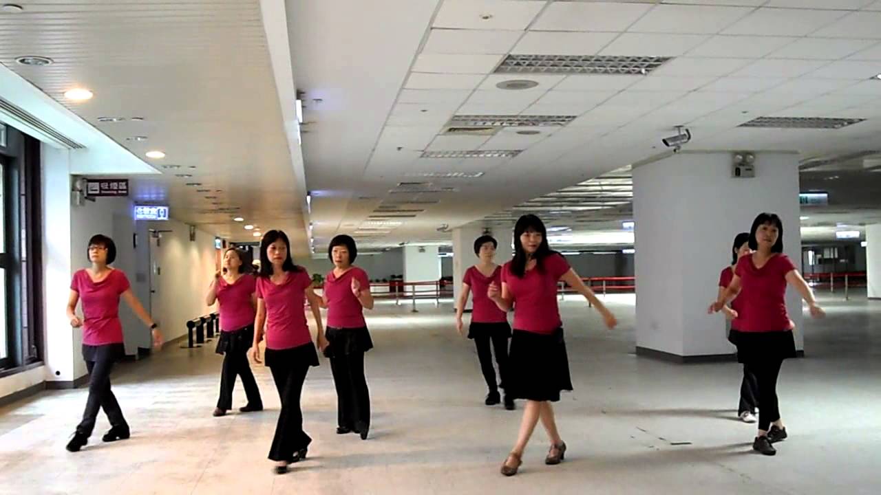 Tango Easy Linedance-Taiwan排舞-輕鬆探戈 - YouTube