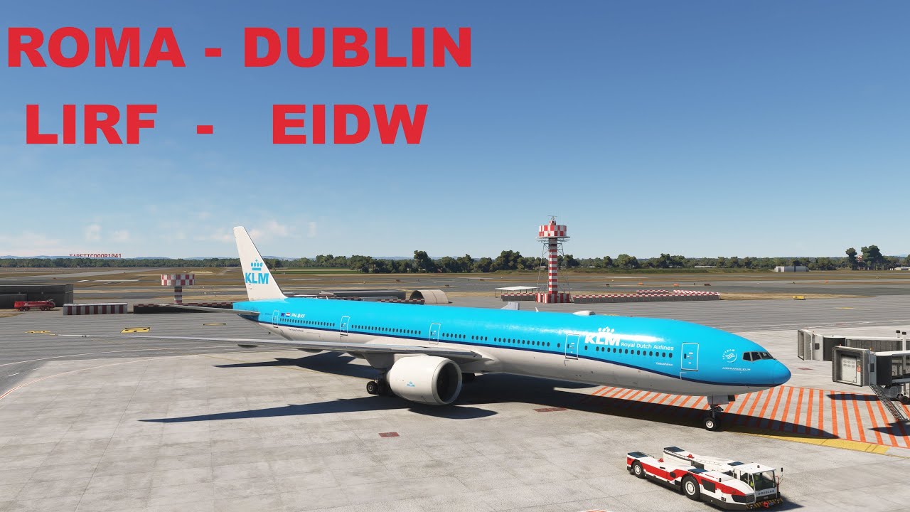 BOEING 777 (4K) | ROMA - DUBLIN - YouTube