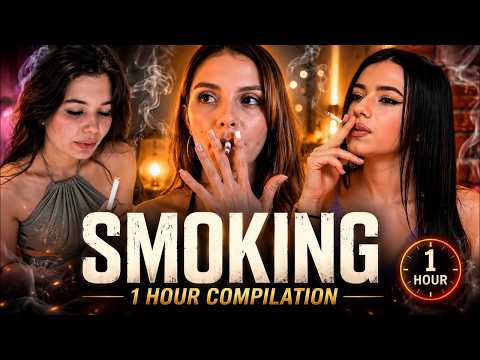 1 Hour Smoking Compilation _ Relaxing Aesthetic Moments & Cozy Vibes