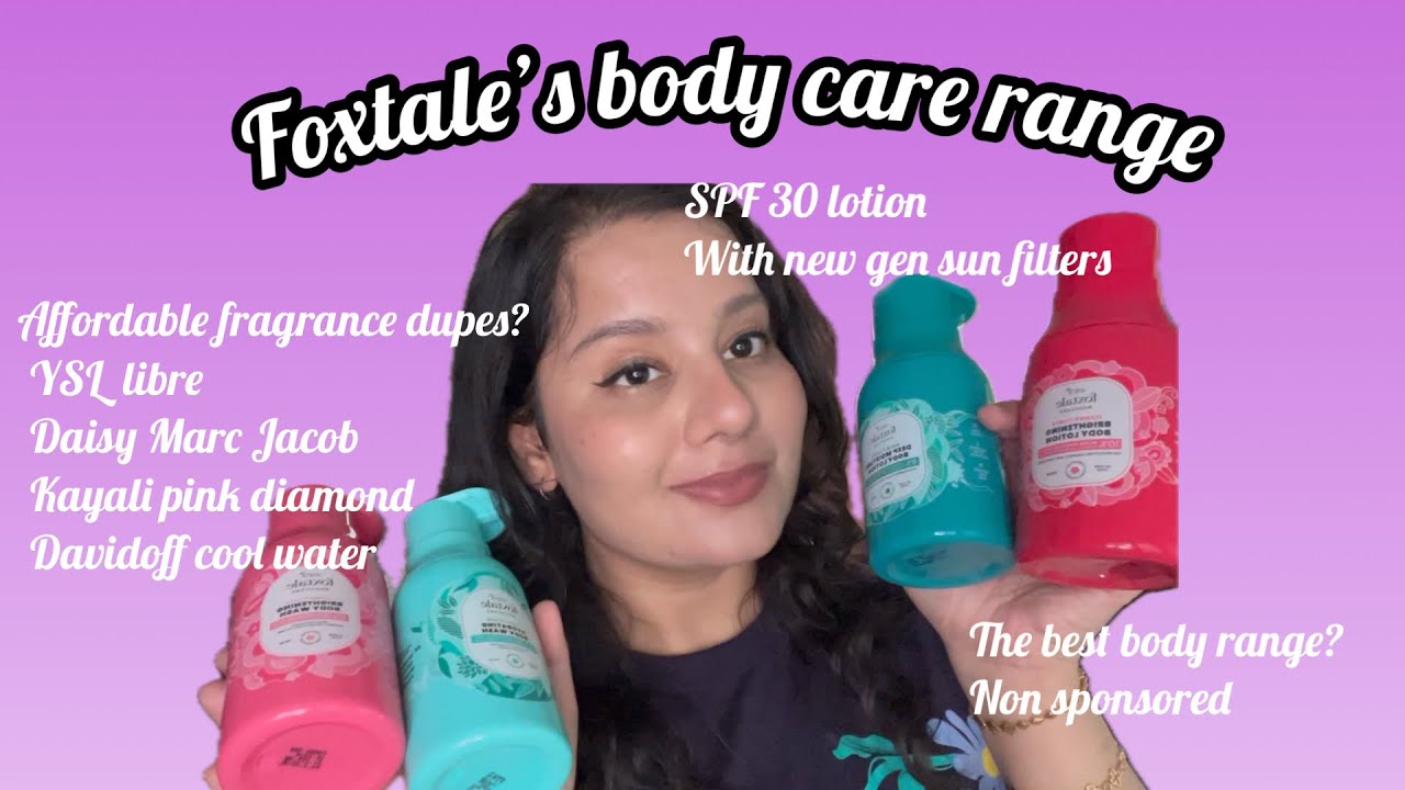 Foxtale’s new body launches 🌸🫧 || non sponsored review || Dr. Rakshita ...