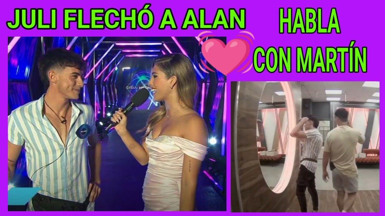ALAN SE ENAMORÓ DE JULIETA POGGIO😍 - YouTube