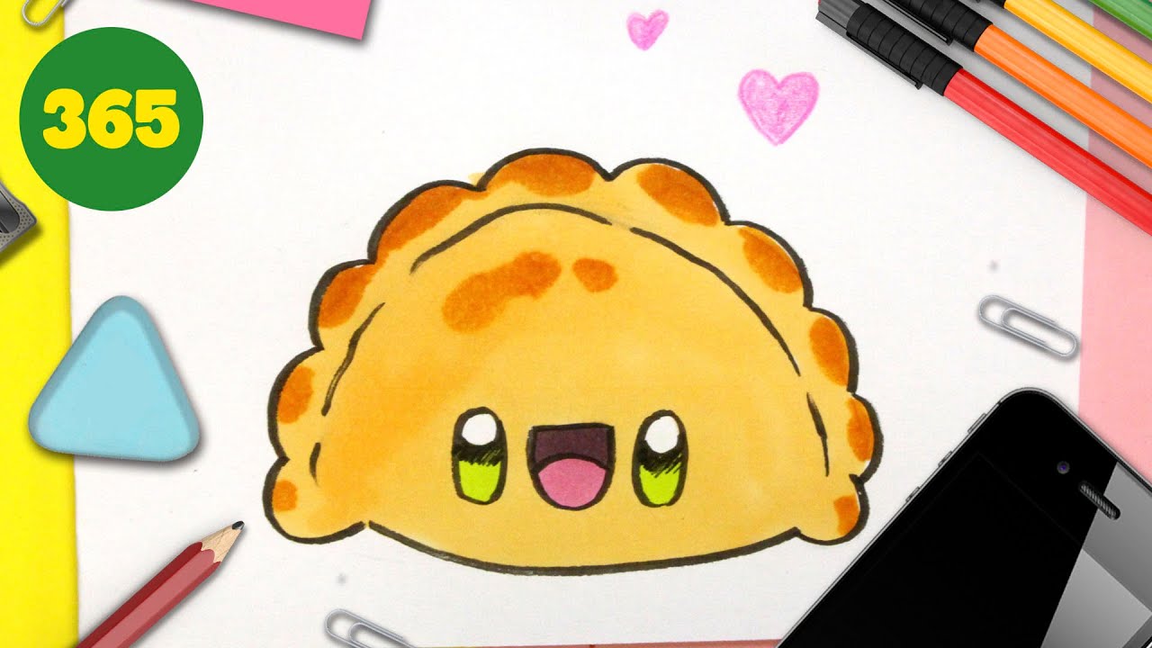 COMMENT DESSINER UNE PETIT PÂTÉ KAWAII - Dessins kawaii faciles ...