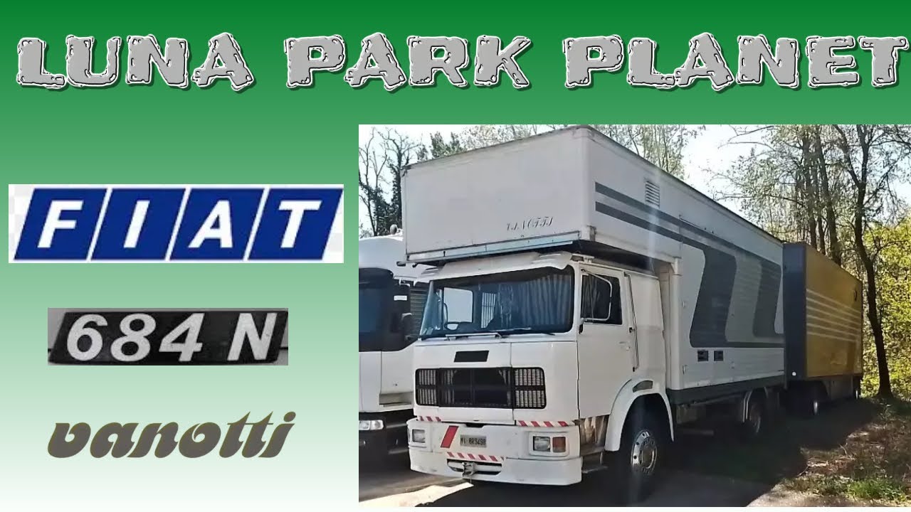 LUNA PARK PLANET: Fiat 684 N - Vanotti - YouTube