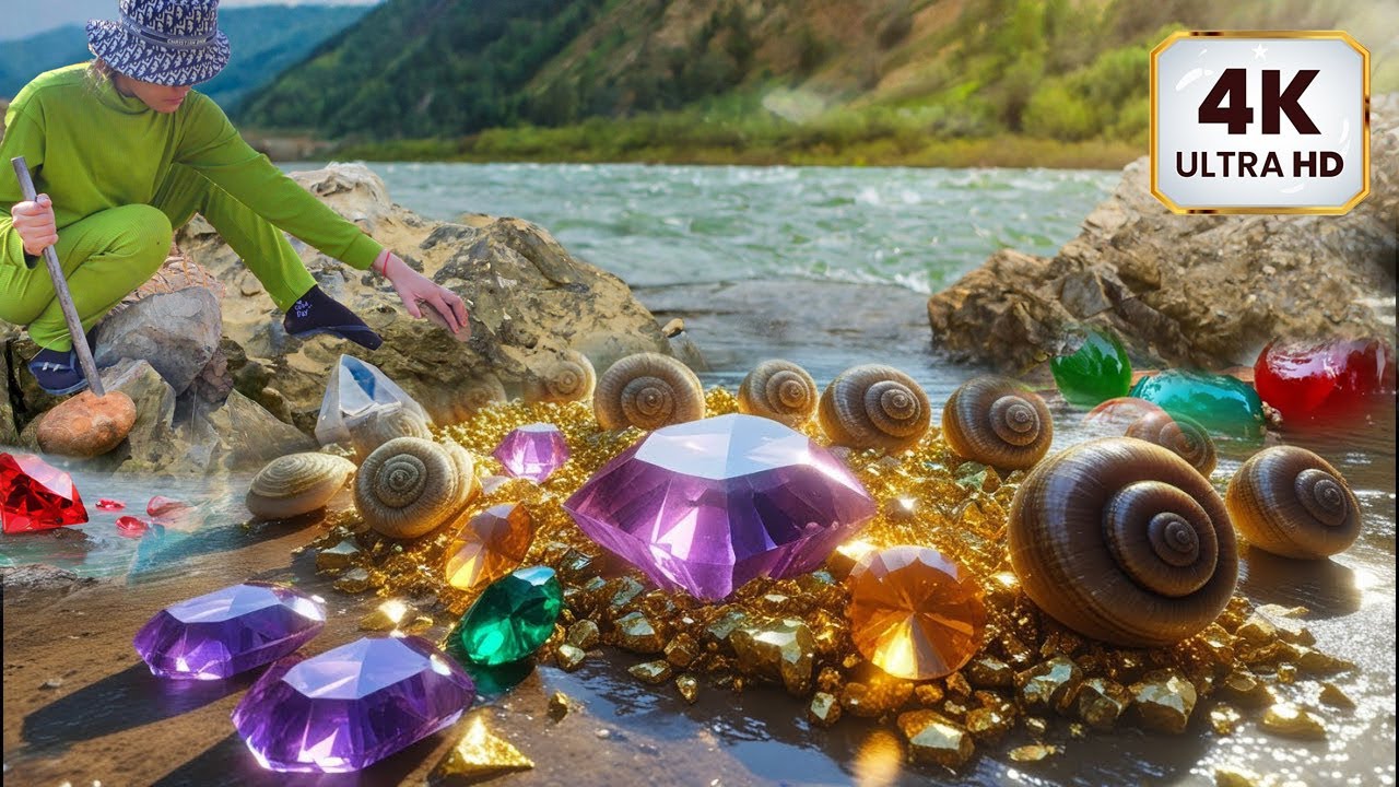 Treasure trove of diamonds, gold, and precious stones discovered using ...