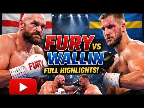 Tyson Fury (ENGLAND) vs. Otto Wallin (SWEDEN) | 4K - FULL HIGHLIGHTS #boxing #sports