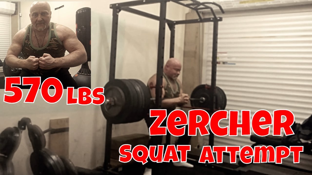 90LB Weighted Box Jumps + 570 lbs zercher attempt +170lbs 45 degree ...