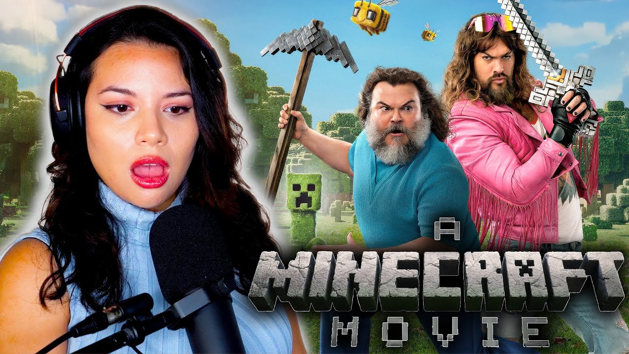 ACTRESS REACTS to A MINECRAFT MOVIE (2025) *FIRST TIME WATCHING* - YouTube