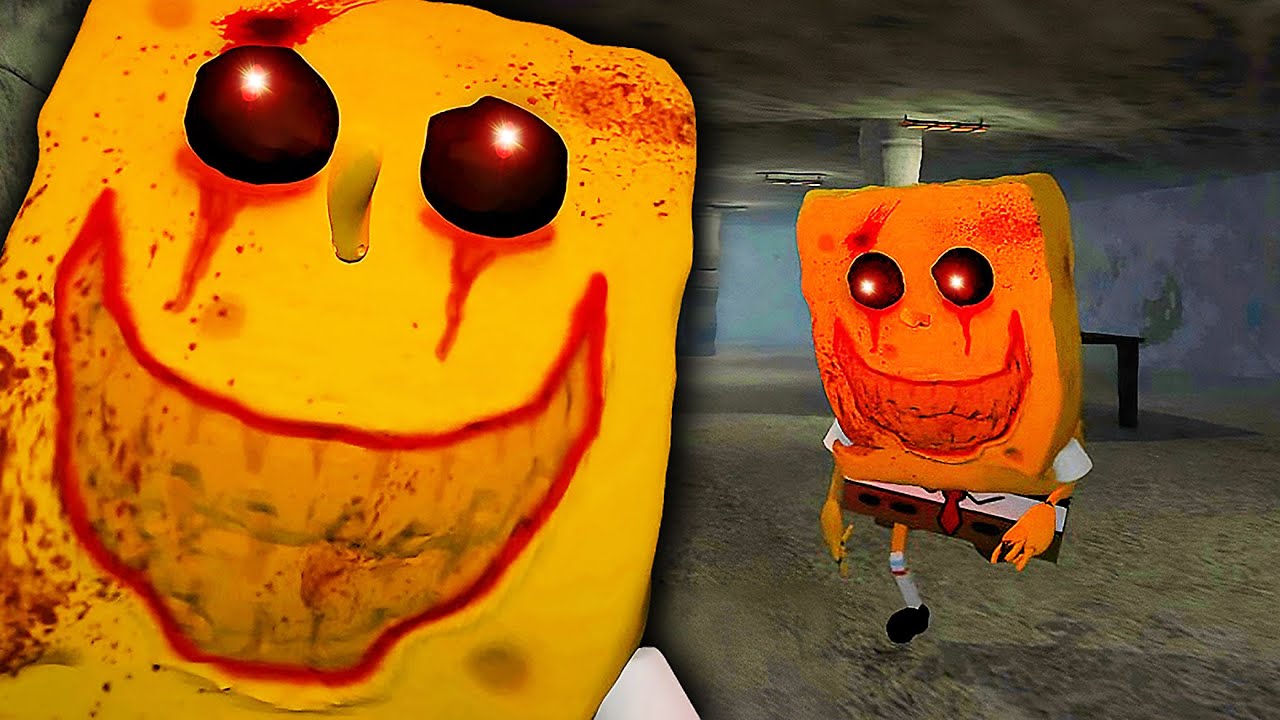 BOB ESPONJA SE VOLVIO LOCO !! Spongebob Horror - YouTube