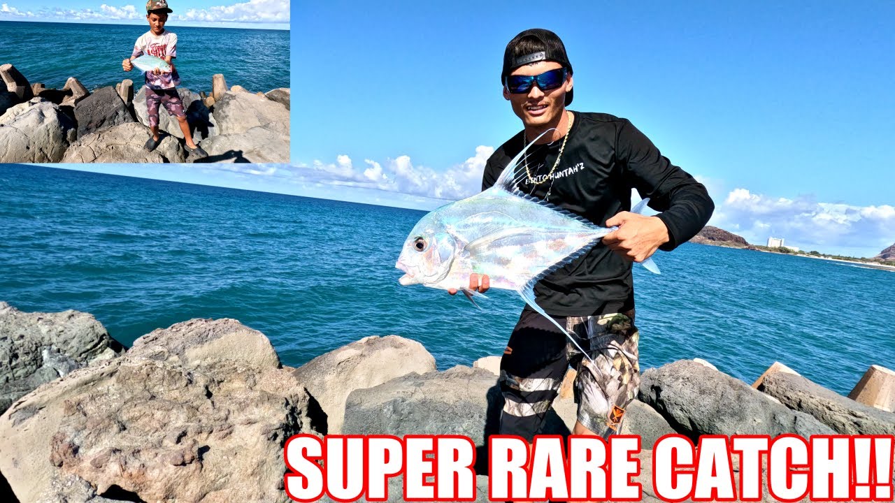 RAREST FISH IN HAWAII| KAGAMI CATCH & RELEASE| WHIPPING HAWAII| HAWAII ...