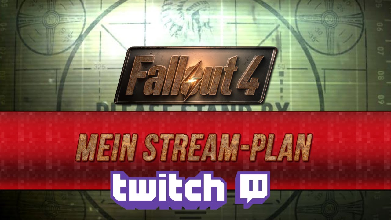 Fallout 4 Live Stream Plan und Infos zum Let's Play - YouTube