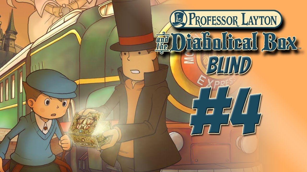 Professor Layton and the Diabolical Box (Blind) {Session #4} - YouTube