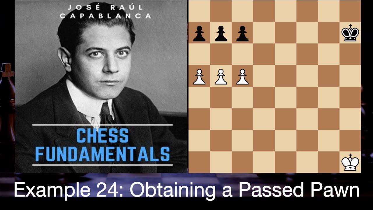 Chess Fundamentals, Example 24: Obtaining a Passed Pawn - YouTube
