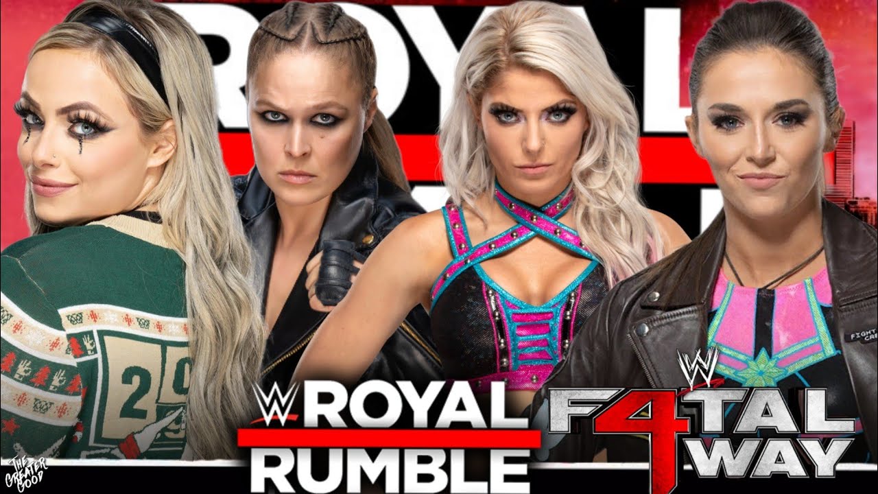WWE Ronda Rousey vs Alexa Bliss vs Liv Morgan vs Tegan Nox Full Match ...